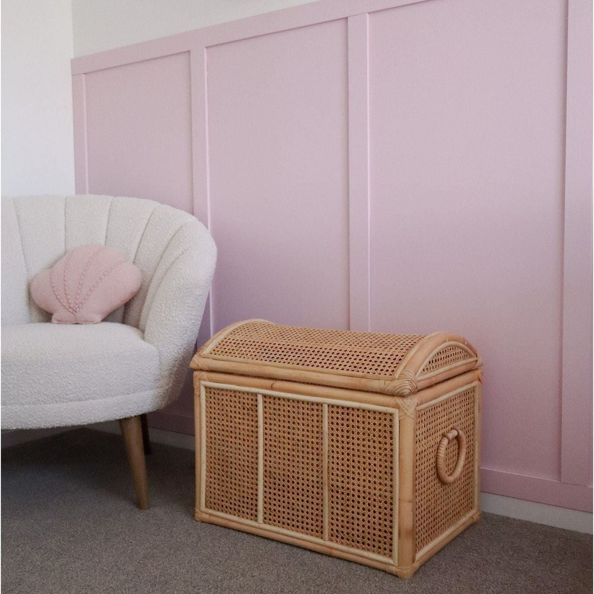 INKAH Rattan toy chest – Little Bambinos NZ