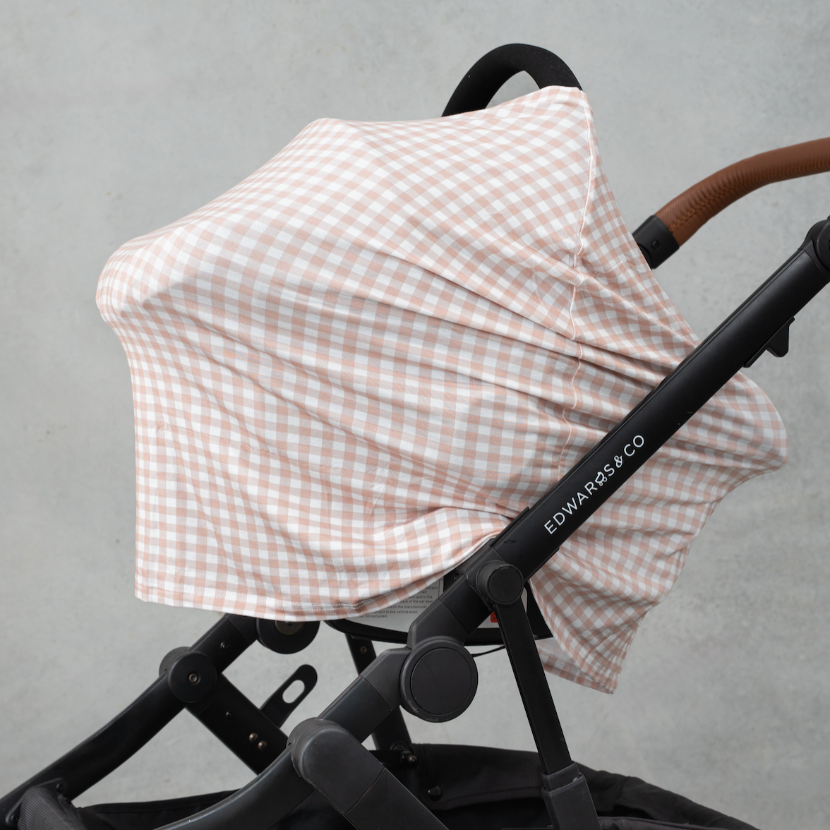 MODERN MINI Beige Gingham Multi-Use Cover – Little Bambinos NZ