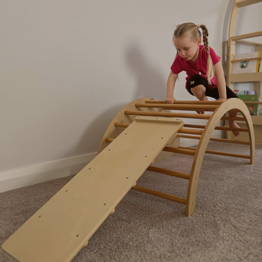 TOPSY TURVY Wooden Slide & Ramp – Little Bambinos NZ