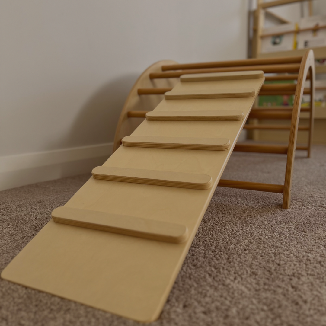 TOPSY TURVY Wooden Slide & Ramp – Little Bambinos NZ